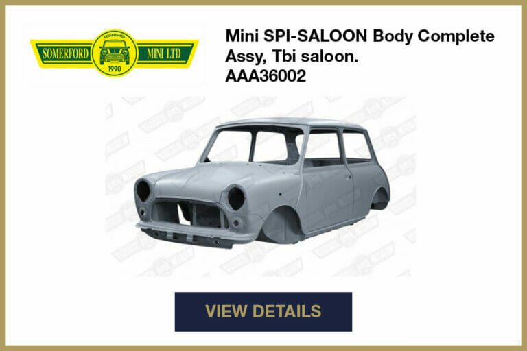 Bodyshell Stock Availability - British Motor Heritage Limited