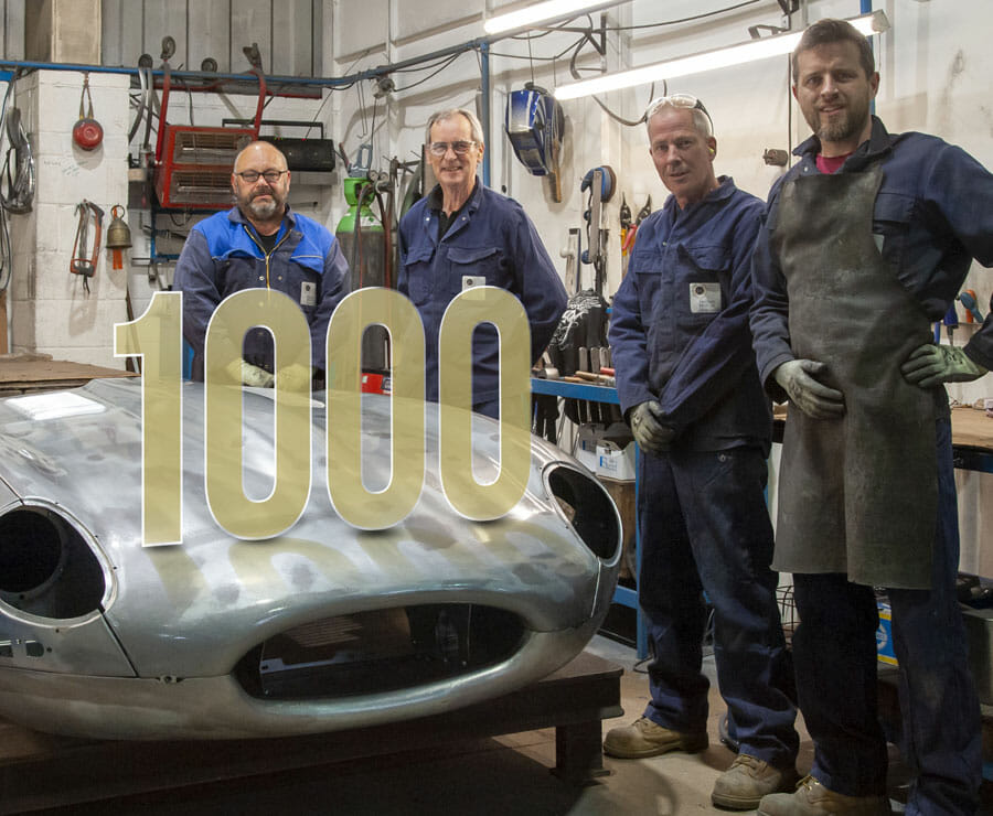 BMH Complete 1000th E-Type Bonnet - British Motor Heritage