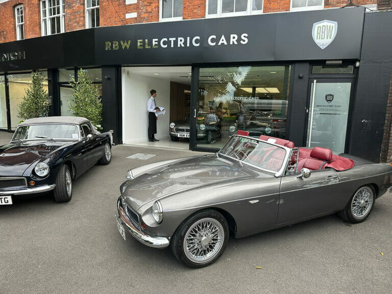 RBW EV Showroom Launch - British Motor Heritage Limited