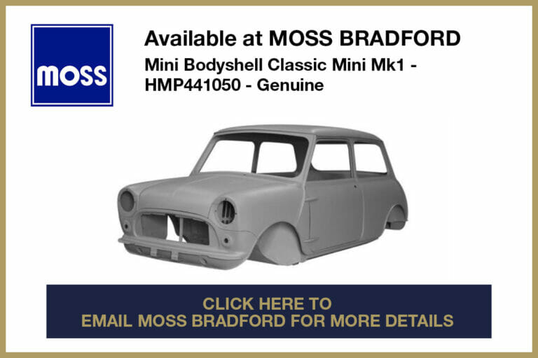 Bodyshell Stock Availability - British Motor Heritage Limited
