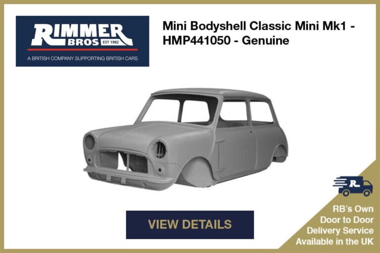 Bodyshell Stock Availability - British Motor Heritage Limited