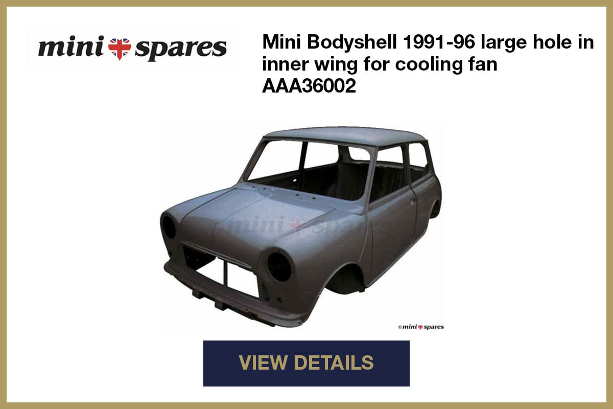 Bodyshell Stock Availability - British Motor Heritage Limited