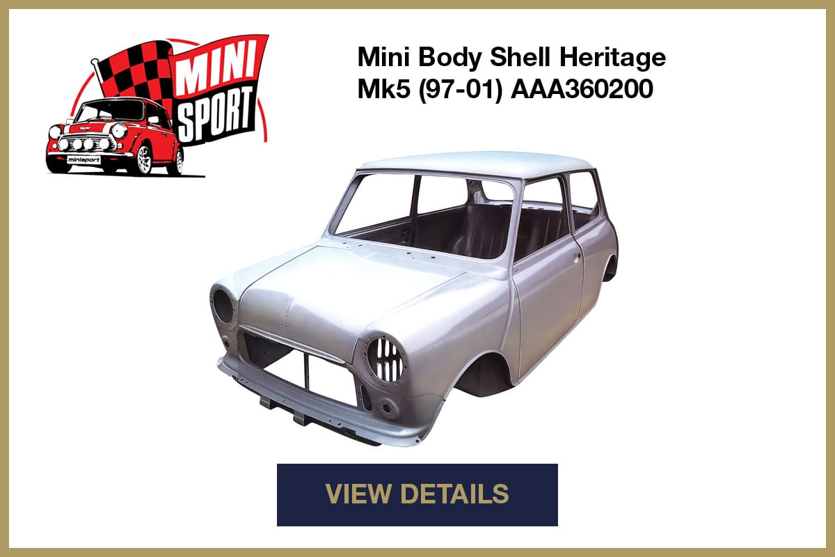 Bodyshell Stock Availability - British Motor Heritage Limited